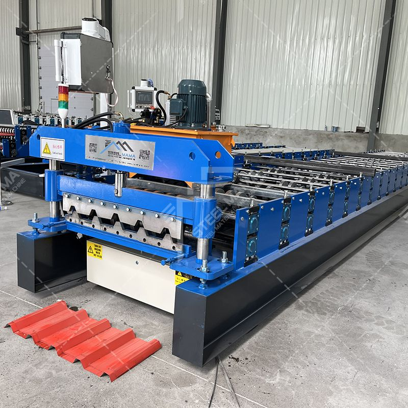 Zimbabwe Popular High Speed 720 IBR Trapezoidal Roof Sheet Roll Forming ...