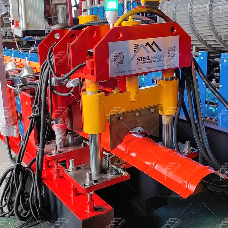 The Philippines Popular Full Automatic Galvanized 255 Ridge Cap Roofing ...