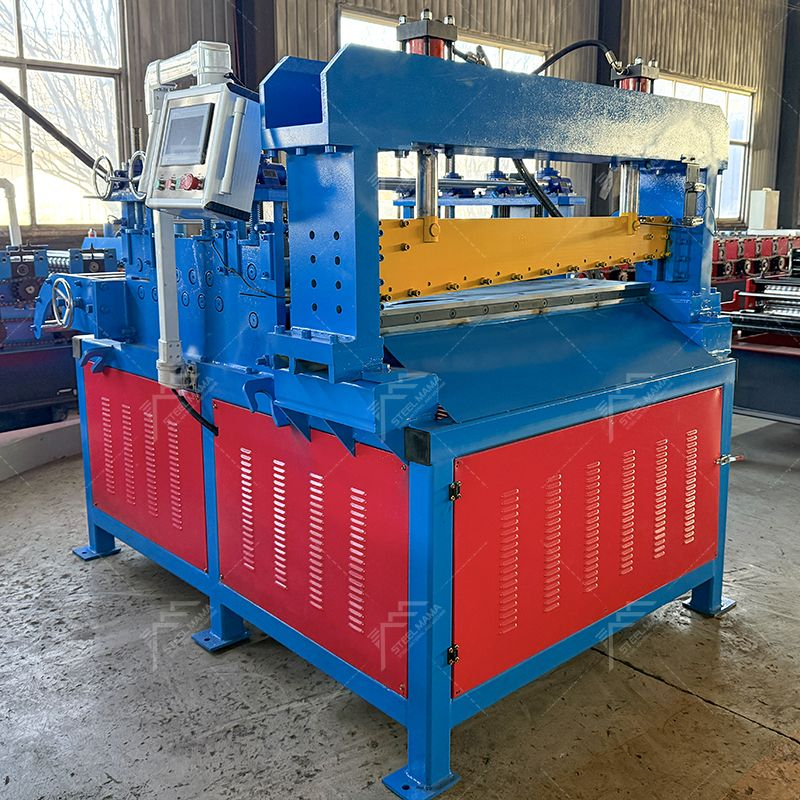 Automatic Simple Metal Steel Sheet Coil Leveling Shearing Cut To Length ...