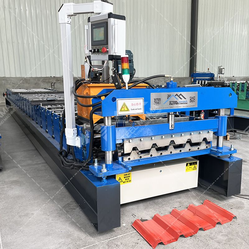 Zimbabwe Popular High Speed 720 IBR Trapezoidal Roof Sheet Roll Forming ...