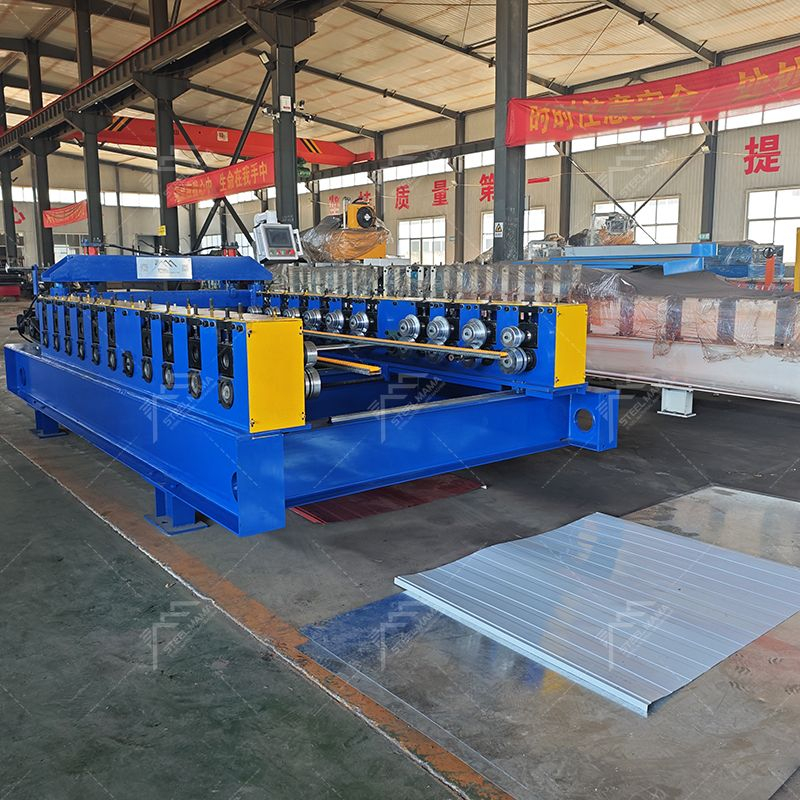 Chile Popular High Standard Full Automatic Color Steel Wall Panel Roll ...