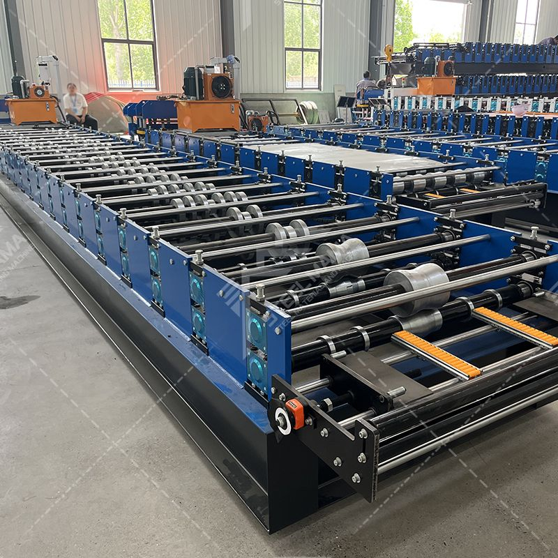 Zimbabwe Popular High Speed 720 IBR Trapezoidal Roof Sheet Roll Forming ...