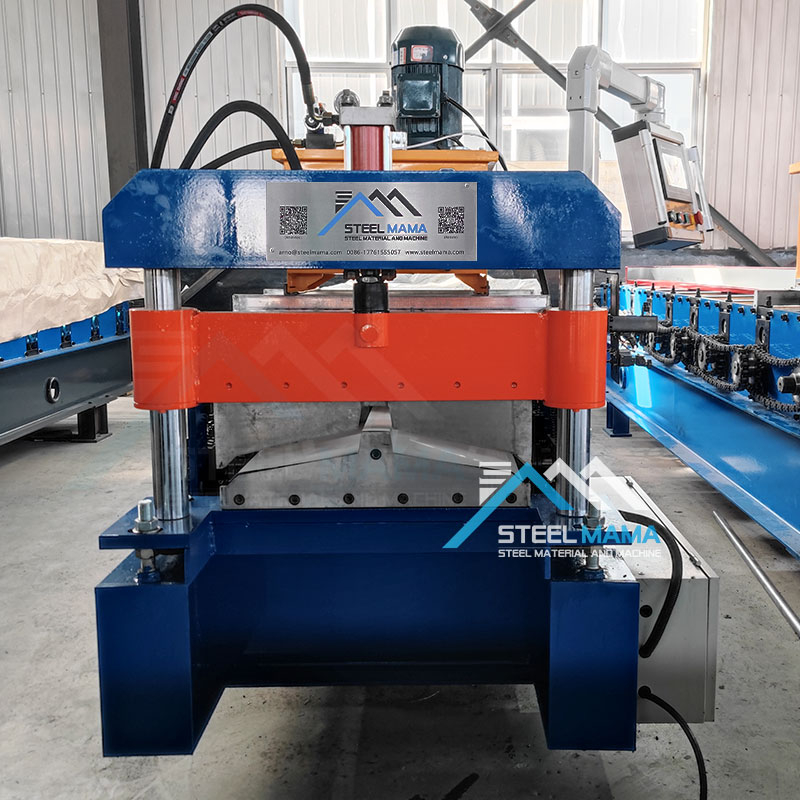 Metal Roofing Sheet Panel 625 Trapezoidal Ridge Cap Roll Forming ...