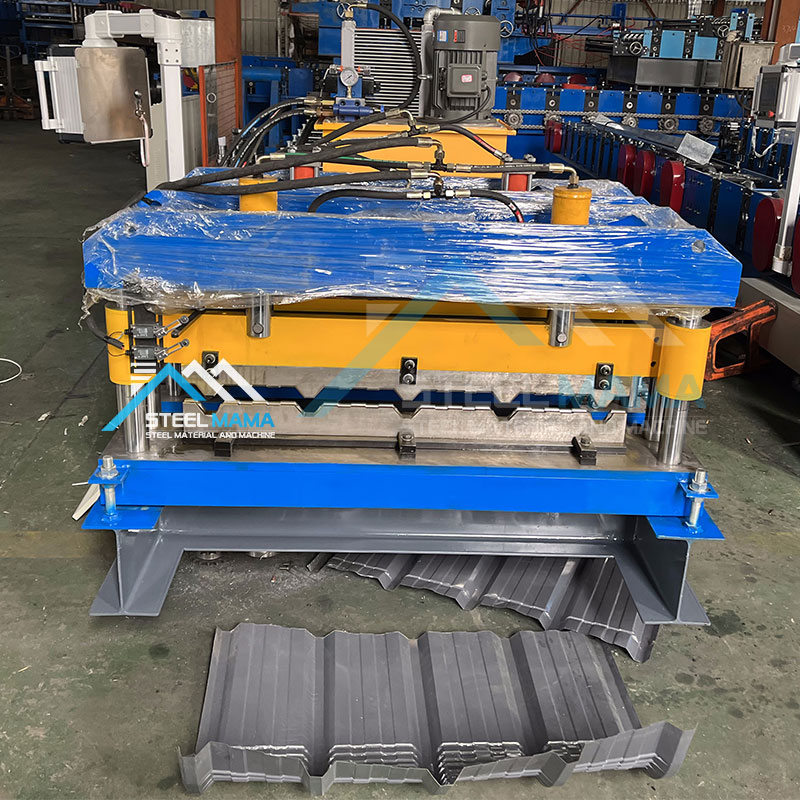 Peru Popular Steel Profile With TR5 Trapezoidal Crimping Roofing Sheet ...