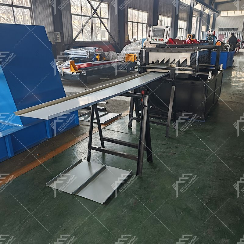 Portable Full Automatic Standing Seam Metal Roof Panel Electric Seaming Sheet Roll Forming ...