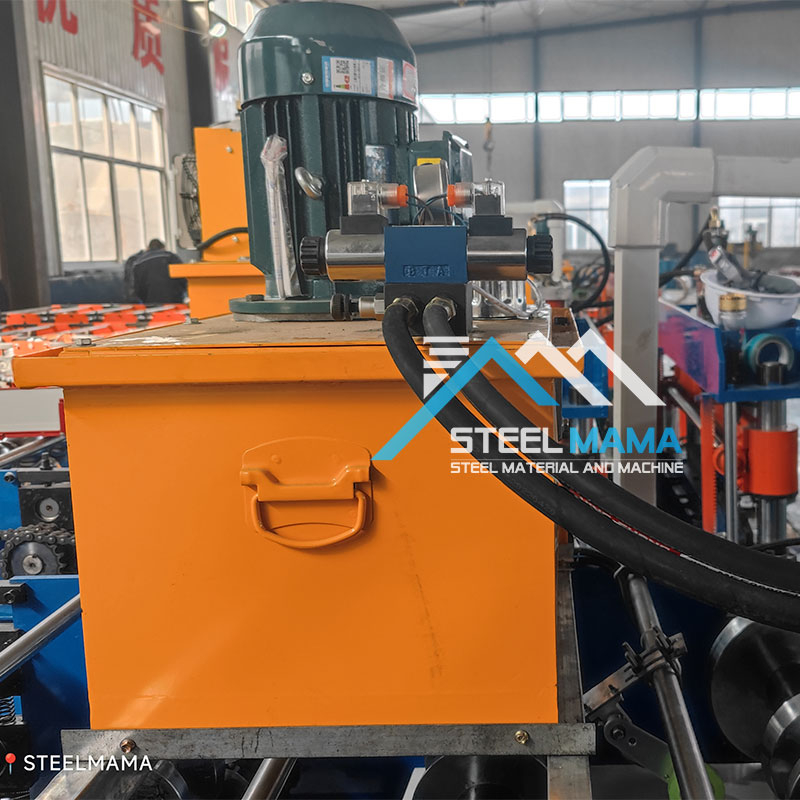 Metal Roofing Sheet Panel 625 Trapezoidal Ridge Cap Roll Forming ...