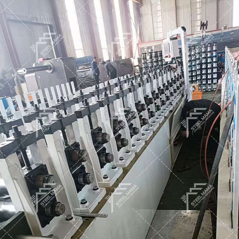 Mexico Popular High Quality Customized Metal Euro Type Shutter Door Roll Forming Machine ...