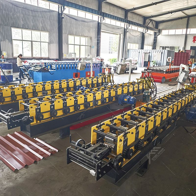 Russia Popular Full Automatic Garden Palisade Fence Roll Forming ...