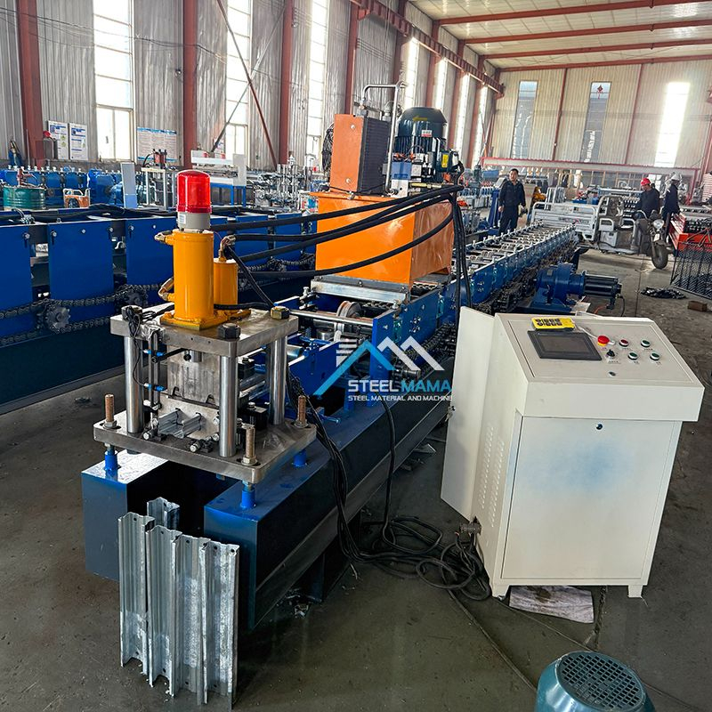 Pakistan Popular High Performance Metal C Purlin Roll Forming Machine - Buy C Channel Making ...