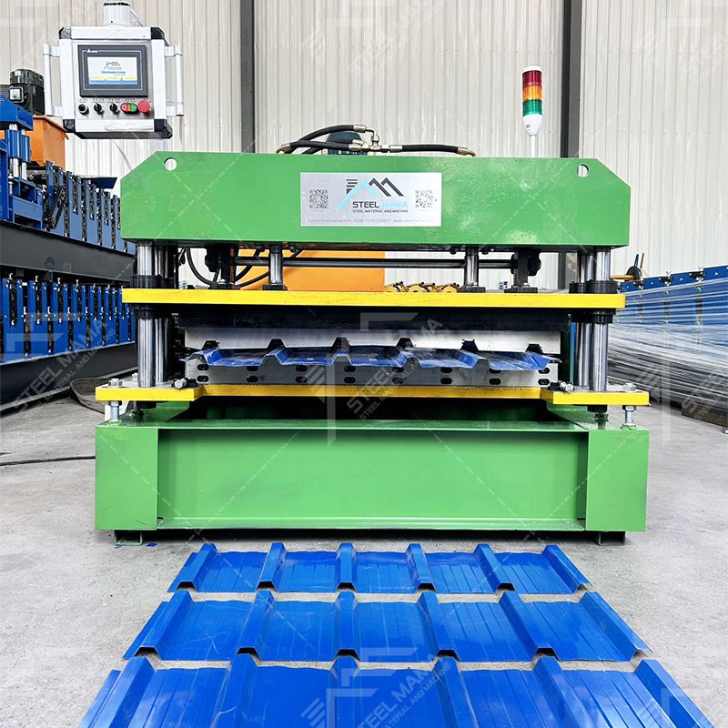 Colombia Popular Automatic TR6 Trapezoidal Metal Roof Sheet Roll ...