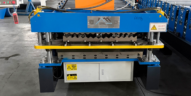 Dominican Popular High Productivity 770 Corrugated &TR5 Trapezoidal ...