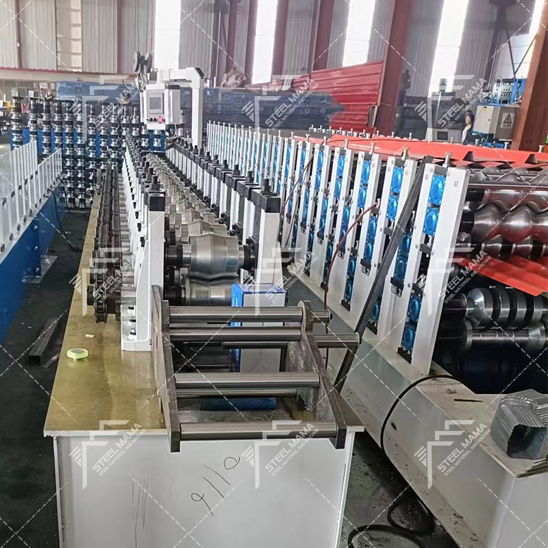 Mexico Popular High Quality Customized Metal Euro Type Shutter Door Roll Forming Machine ...