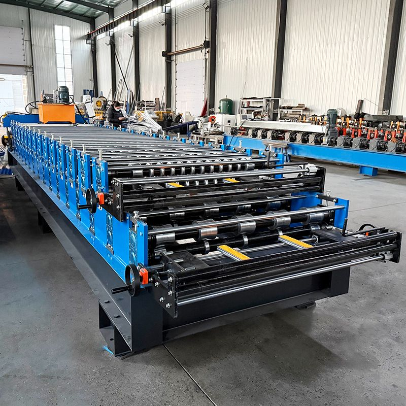 Dominican Popular High Productivity 770 Corrugated &TR5 Trapezoidal ...