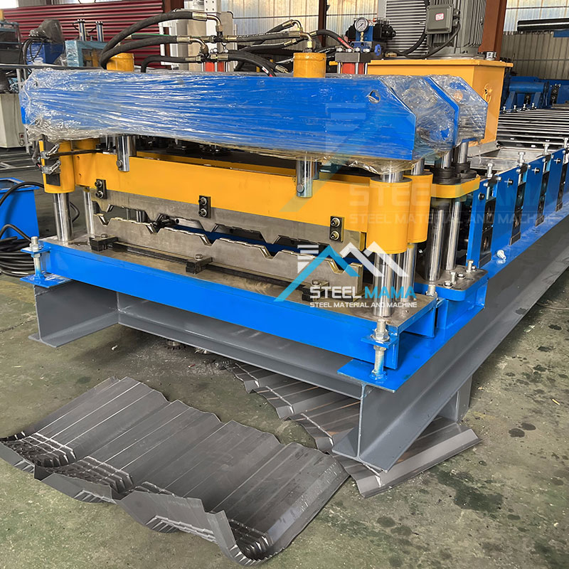 Peru Popular Steel Profile With TR5 Trapezoidal Crimping Roofing Sheet ...