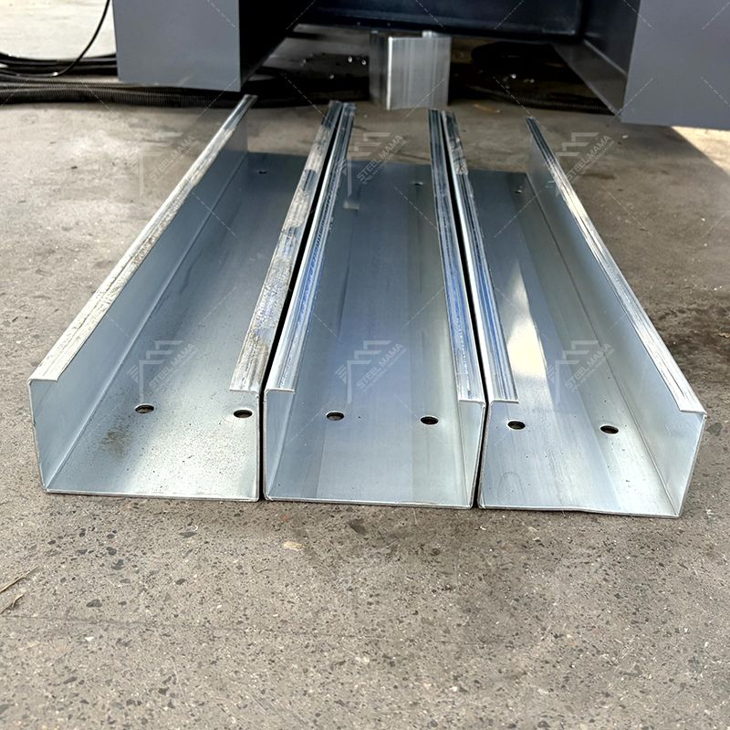 Zimbabwe Popular High Performance Metal C Profile Purlin Roll Forming ...