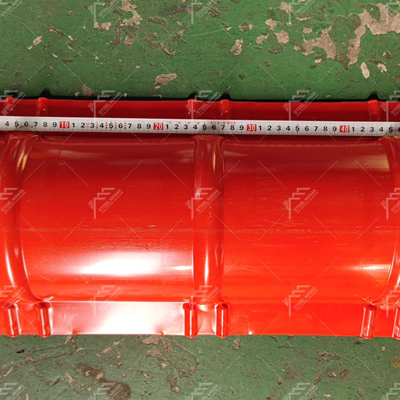 The Philippines Popular Full Automatic Galvanized 255 Ridge Cap Roofing ...