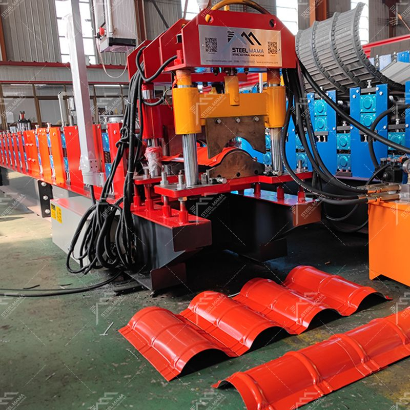 The Philippines Popular Full Automatic Galvanized 255 Ridge Cap Roofing ...